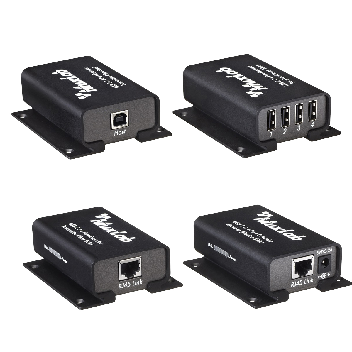USB 2.0 4-Port Extender Kit