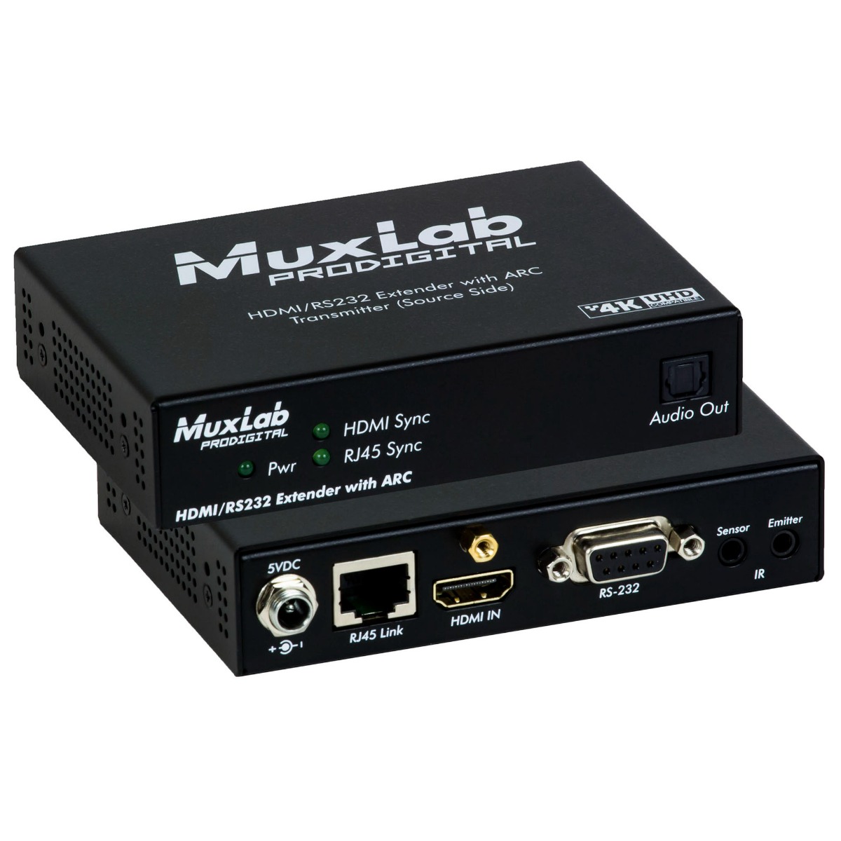 HDMI / RS232 Extender Kit with ARC, HDBT, UHD-4K