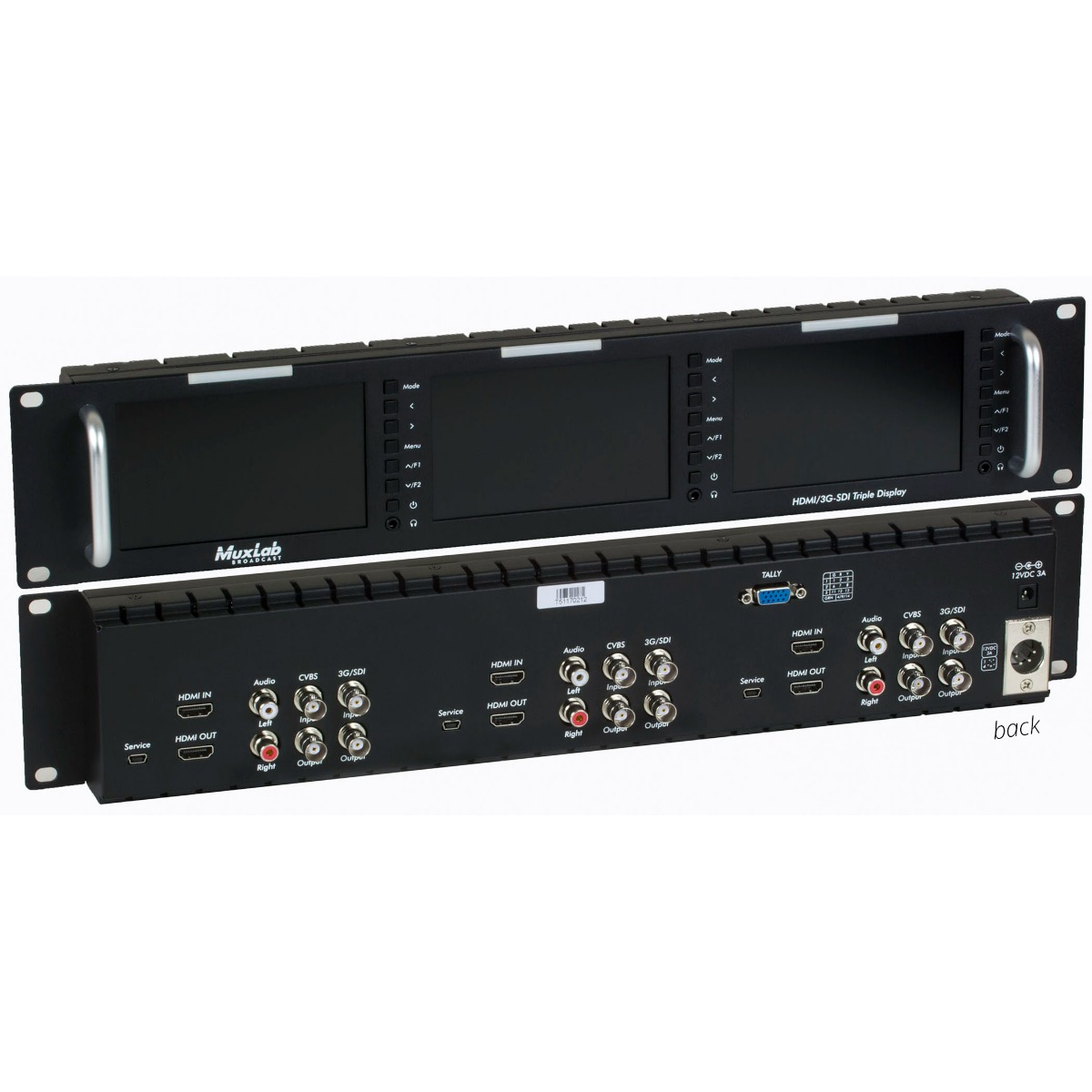 HDMI / 3G-SDI Triple Display