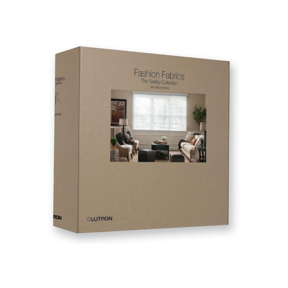 Lutron Shades Binder with Gallery Collection Samples-2022