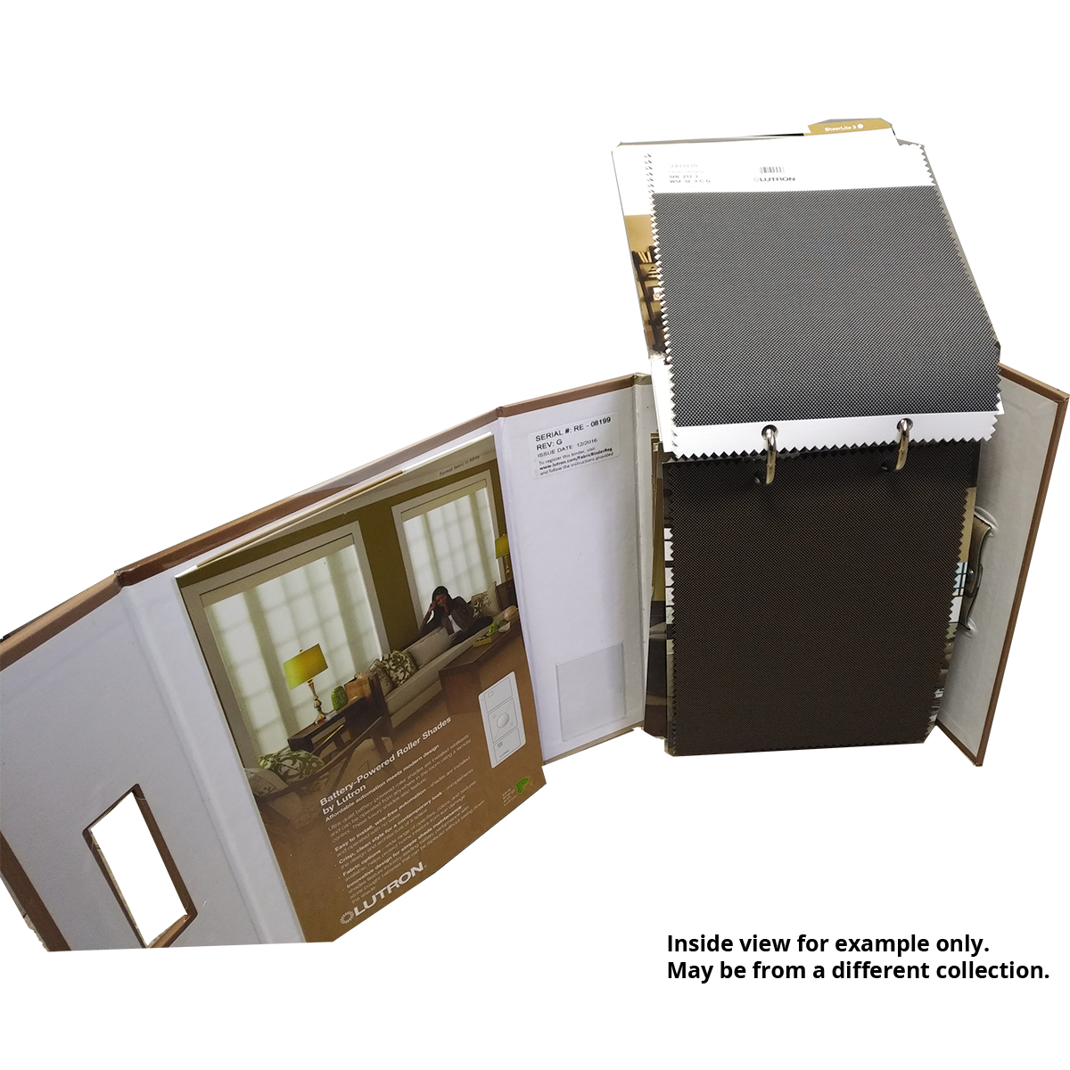 Lutron Honeycomb Shades Sample Binder