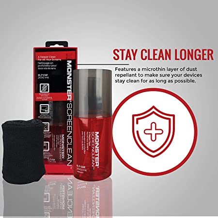 Monster Screen Clean 200ml Bottle